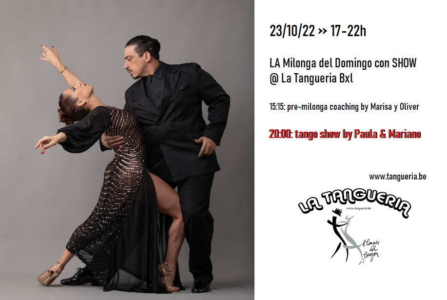 Agenda – Milonga – Tango in Belgium