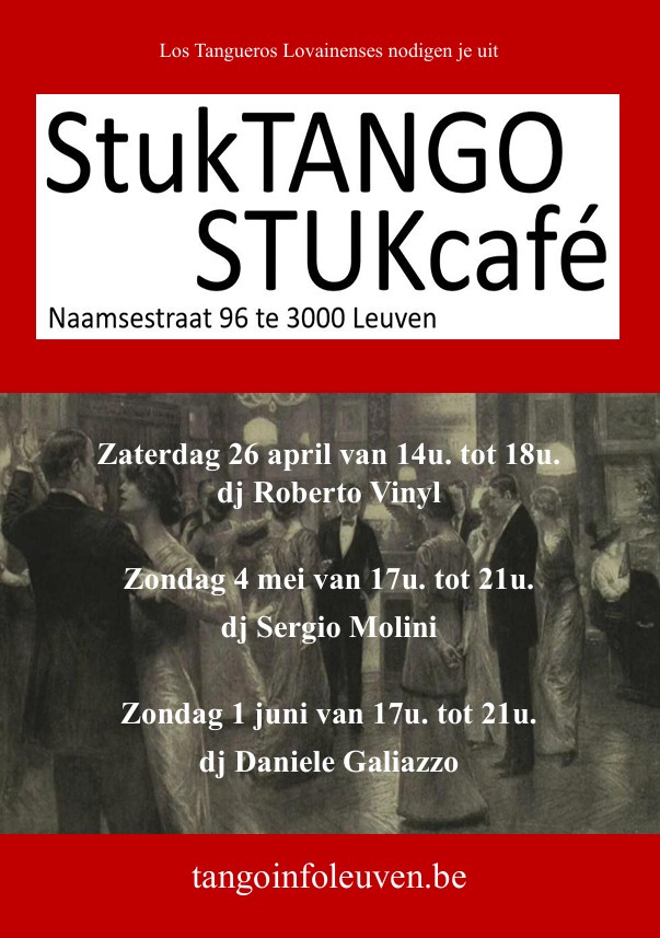 Agenda – Milonga – Tango in Belgium